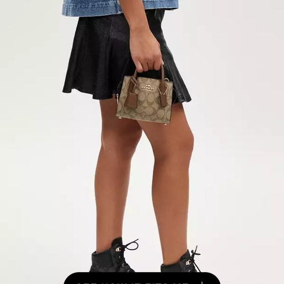 Coach | Bags | New Andrea Mini Carryall In Signature Canvas | Poshmark